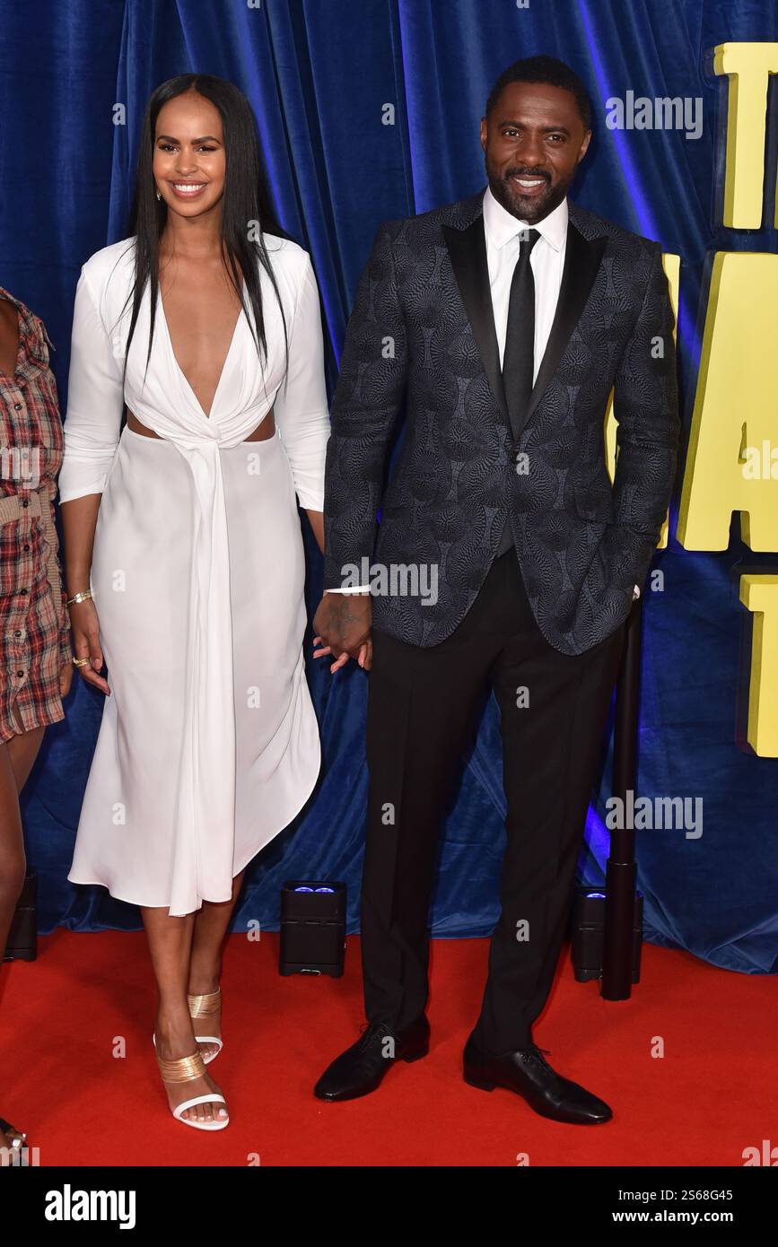 Sabrina Dhowre Elba and Idris Elba attends 'The Harder They Fall' World ...