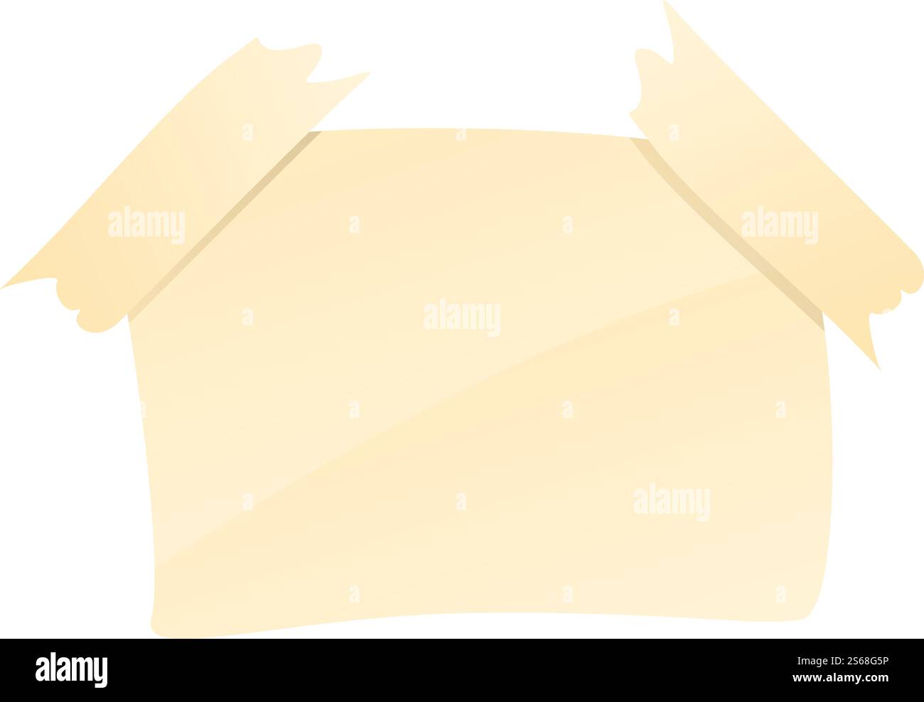 Strip paper scotch icon. Cartoon of strip paper scotch vector icon for ...