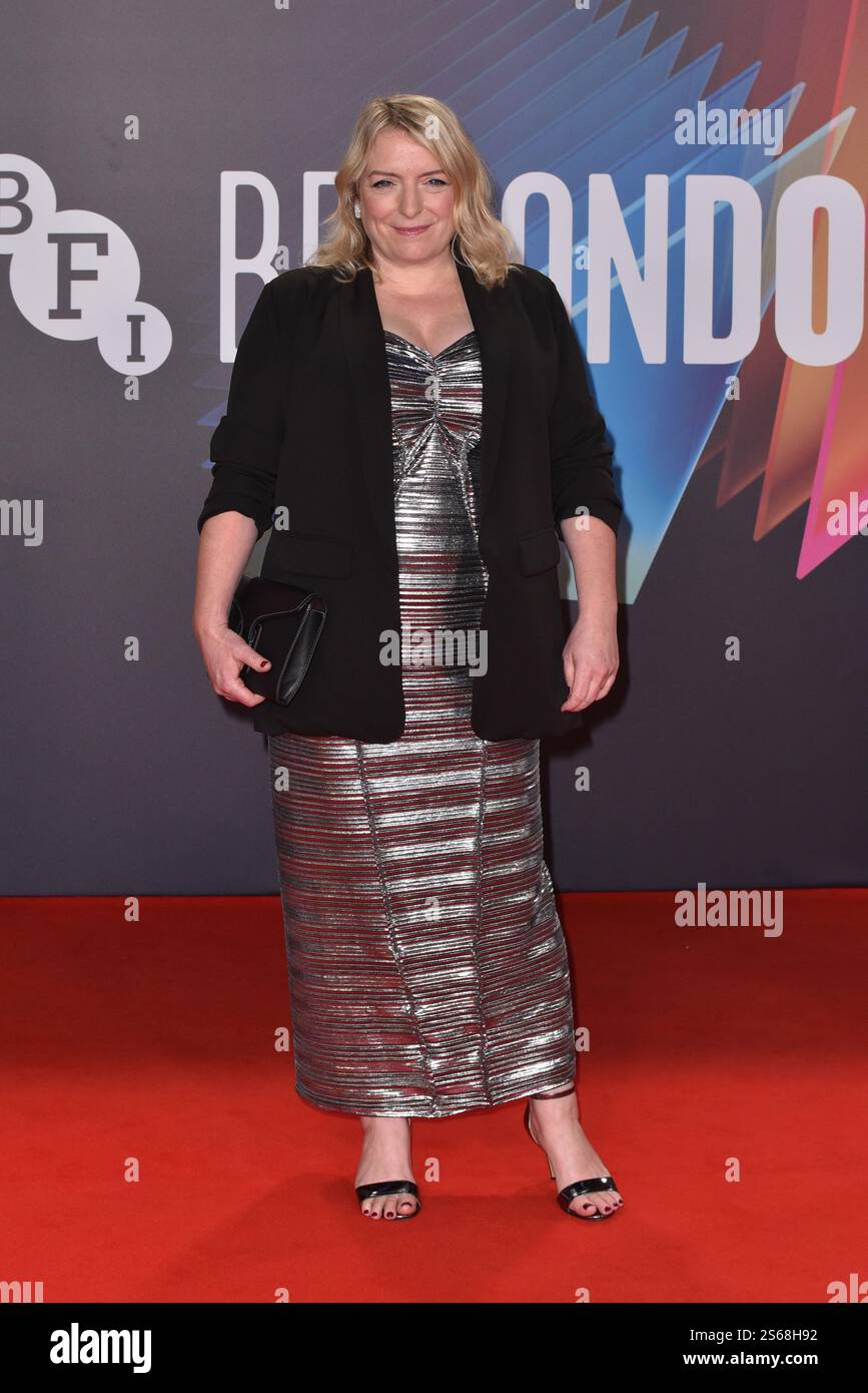 Claire Rushbrook attends 'Ali & Ava' UK Premiere during the BFI London ...