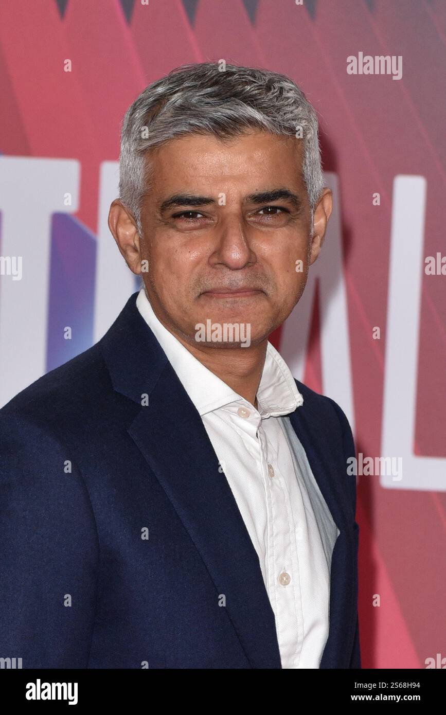 Sadiq Khan (Mayor of London) attends 'Ali & Ava' UK Premiere during the ...