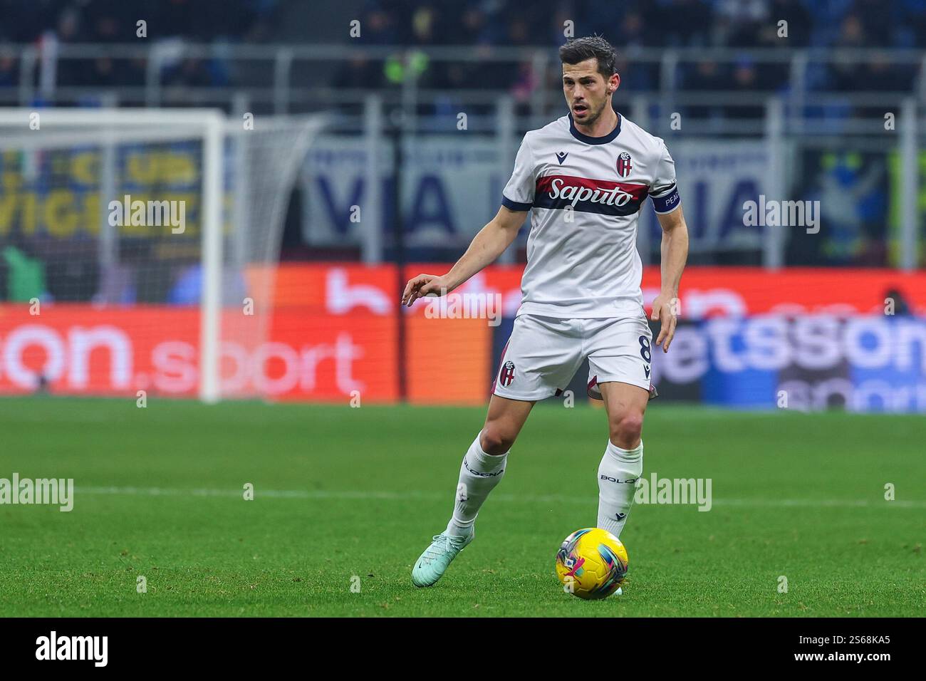 Milan, Italien. 15th Jan, 2025. Remo Freuler of Bologna FC seen in ...