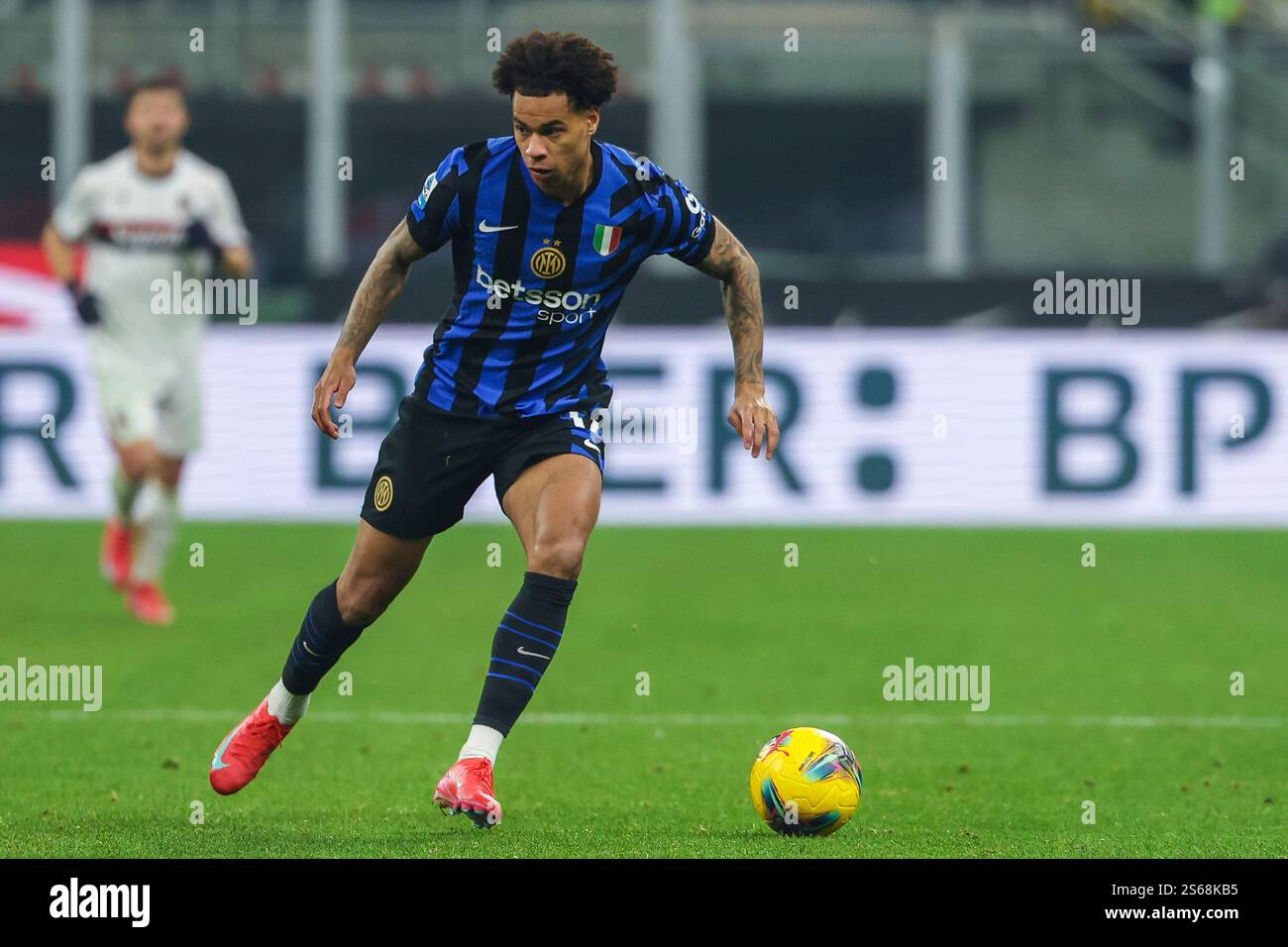 Milan, Italien. 15th Jan, 2025. Tajon Trevor Buchanan of FC ...