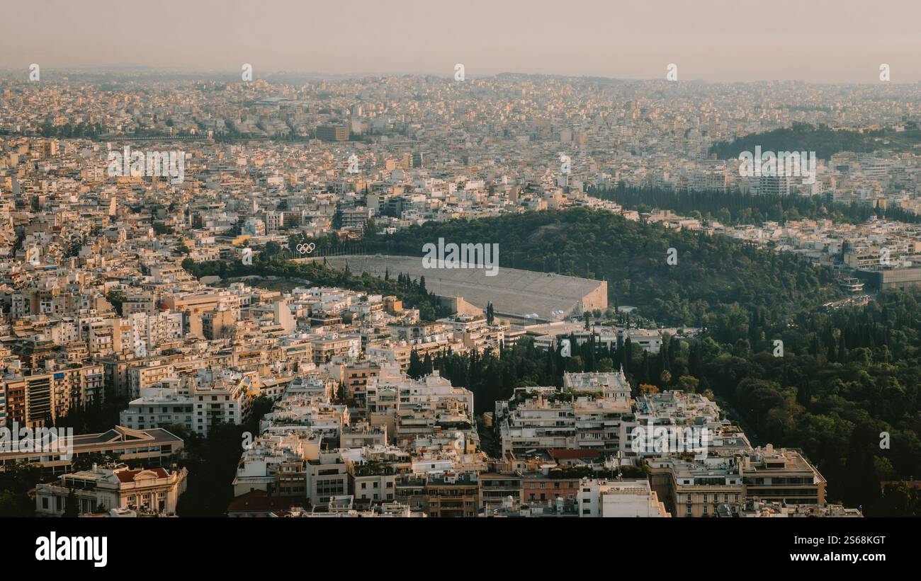 Greece athens panathenaic stadium hi-res stock photography and images ...