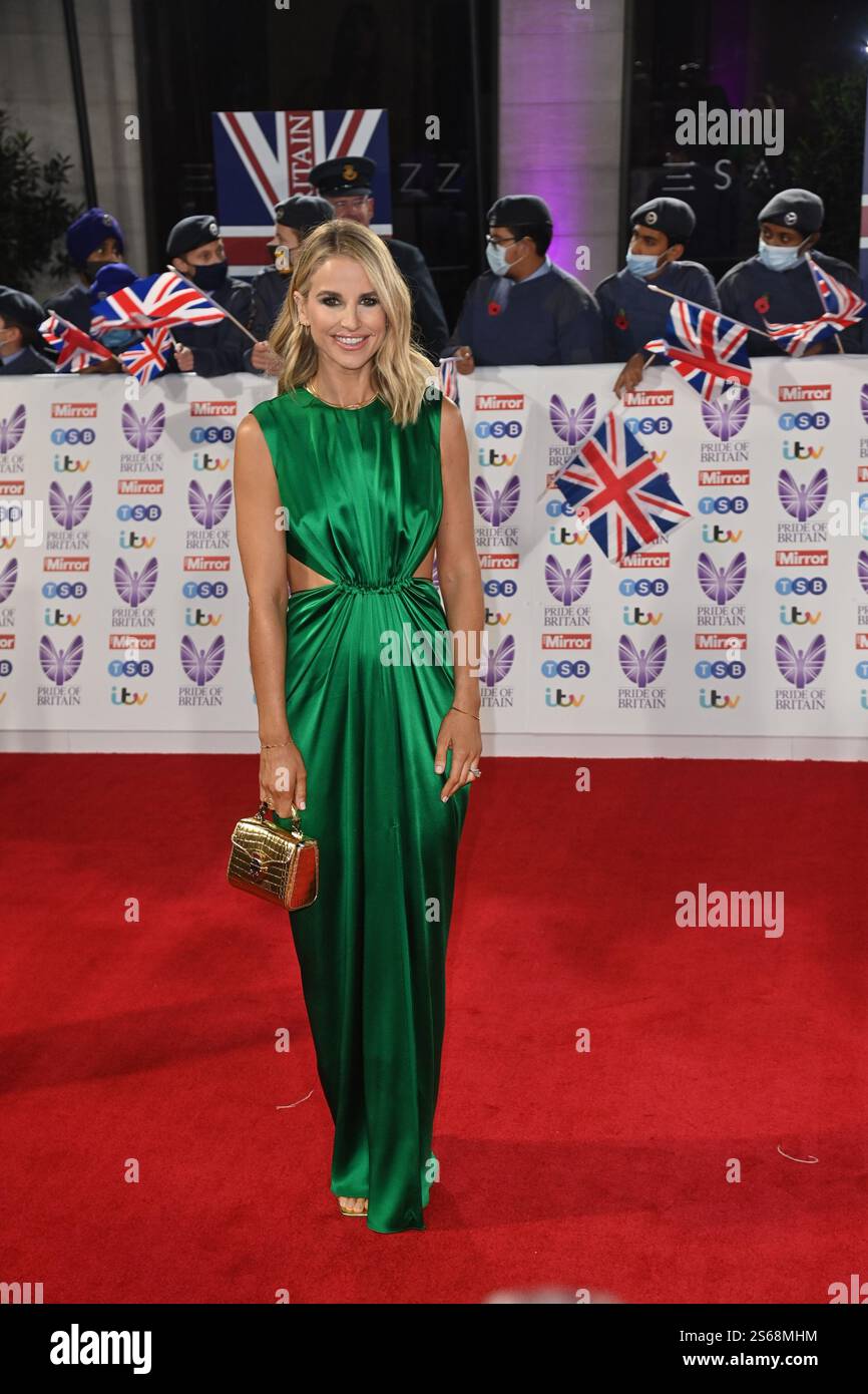 Vogue Williams at the Pride Of Britain Awards Red Carpet 2021 at the ...