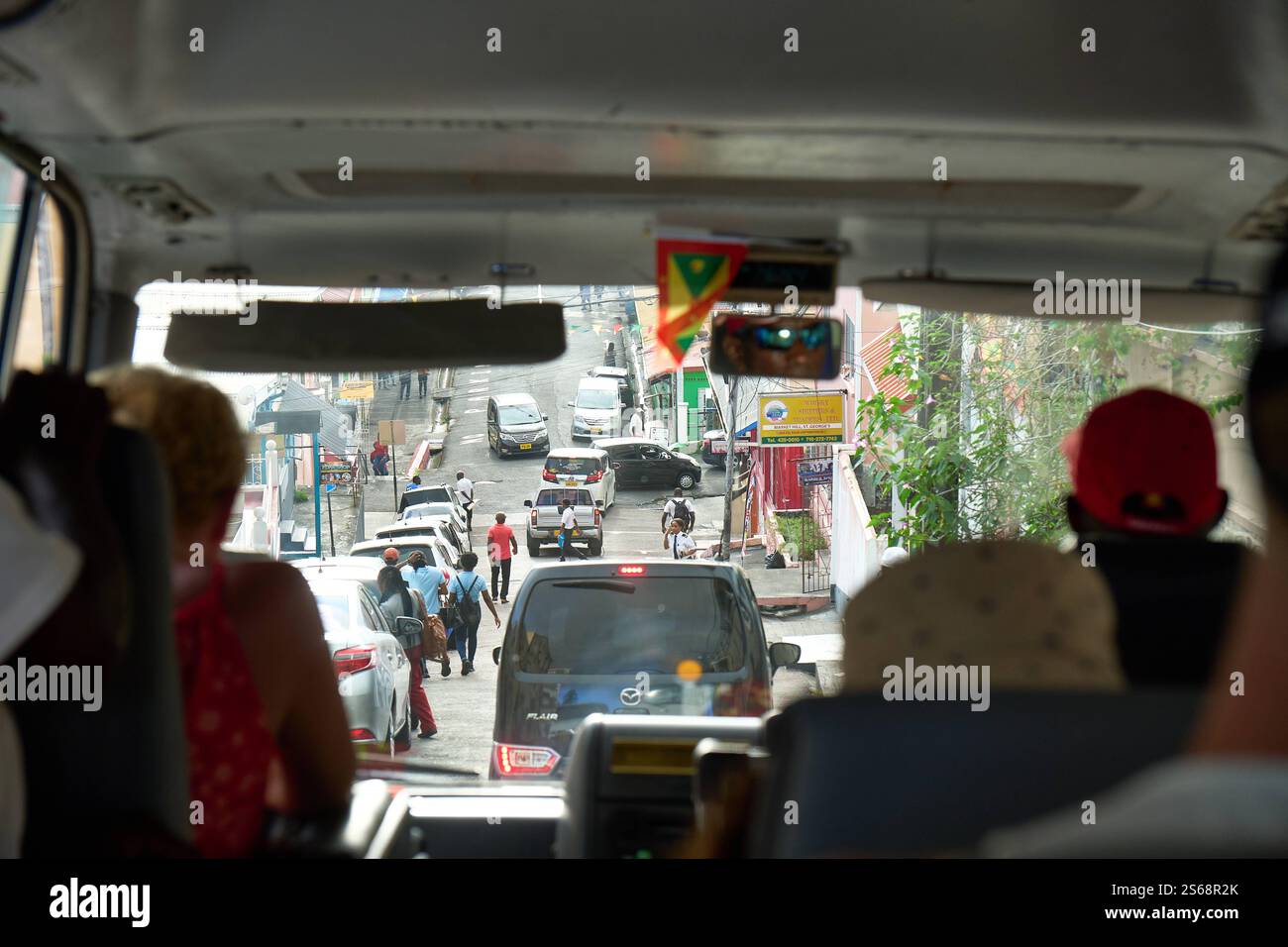 Saint George s, Grenada, Caribbean - January 10, 2025: View from a ...