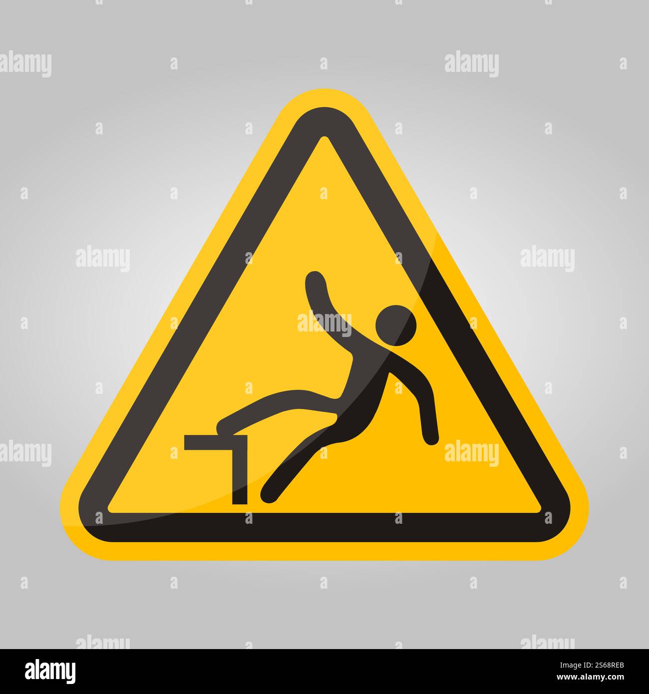 Beware Drop Symbol Sign Isolate On White Background,Vector Illustration ...