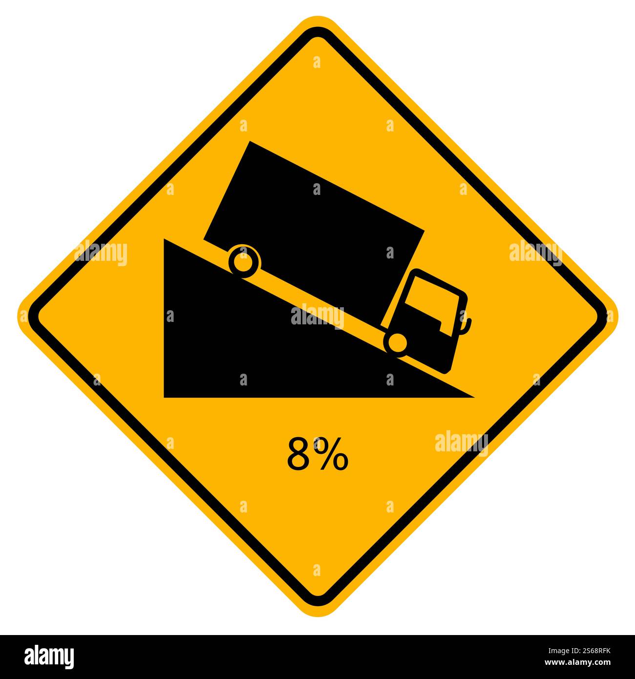 Direction signs on mountain Cut Out Stock Images & Pictures - Alamy