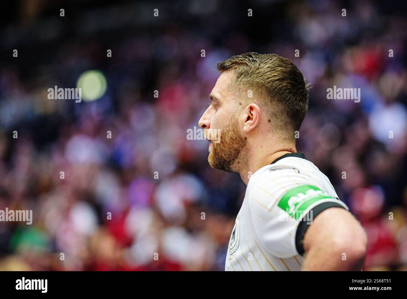 Lukas Mertens (Deutschland, #36) DEN, Deutschland vs. Polen, Handball ...