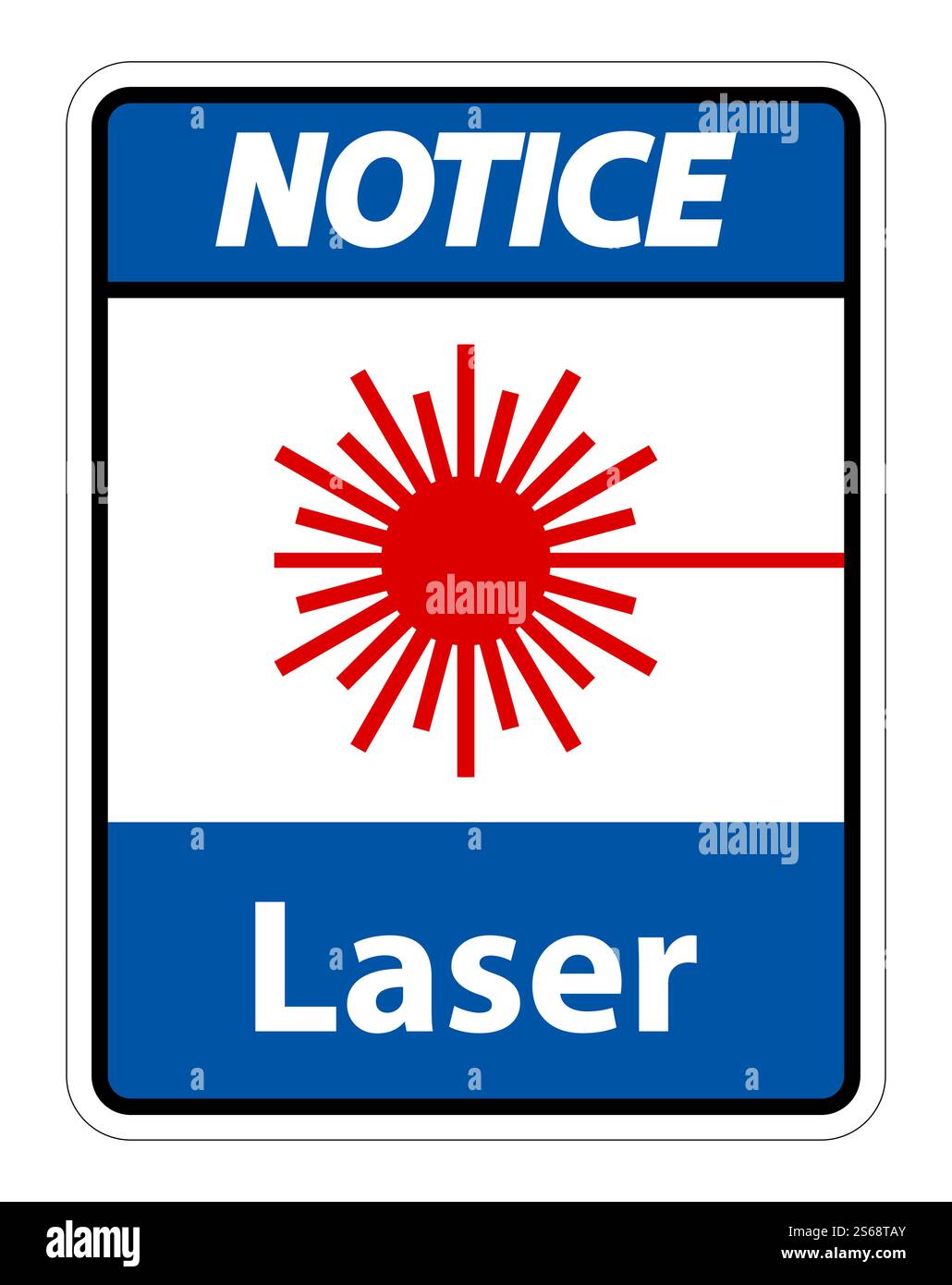 Notice Laser Symbol Sign Symbol Sign Isolate on transparent Background ...