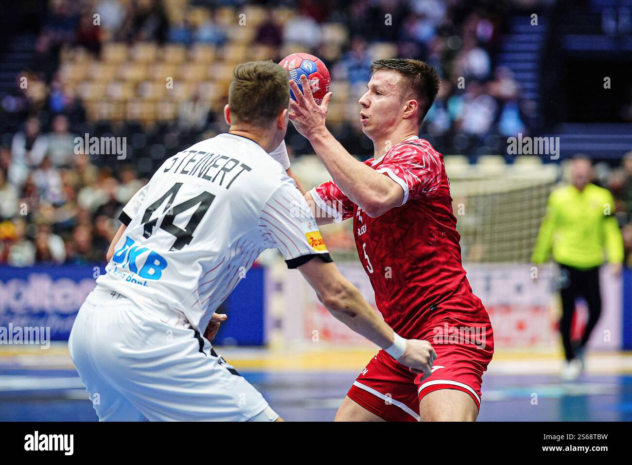 Christoph Steinert (Deutschland, #44), Michal Olejniczak (Polen, #05 ...
