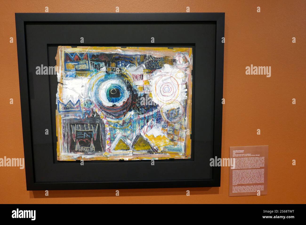 FILE - This 1982 untitled painting by artist Jean-Michel Basquiat is ...
