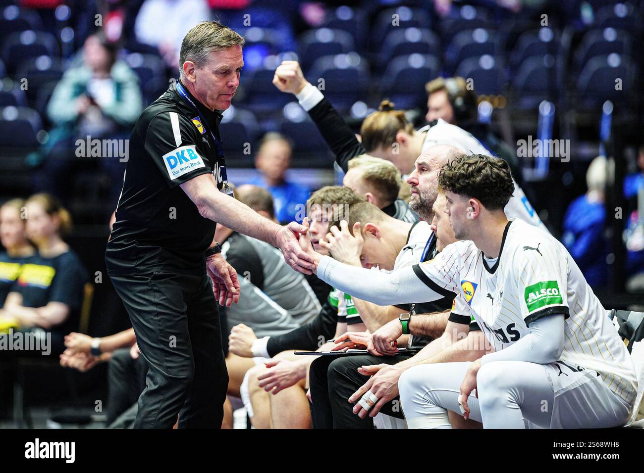 Alfred Gislason (Deutschland, Trainer) und Marko Grgic (Deutschland ...