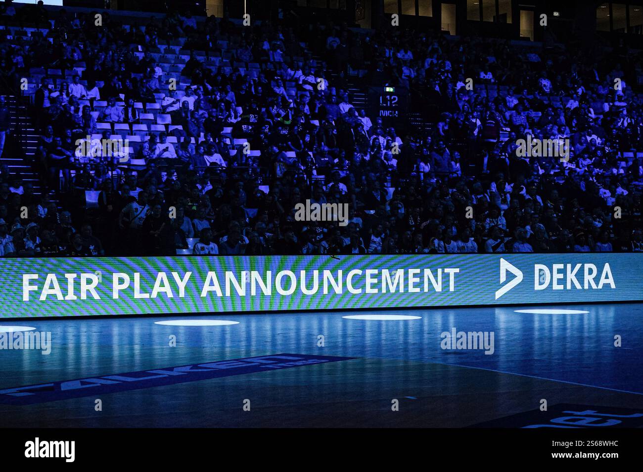 DEKRA Fair Play Announcement DEN, Deutschland vs. Polen, Handball, IHF Weltmeisterschaft 2025 ...