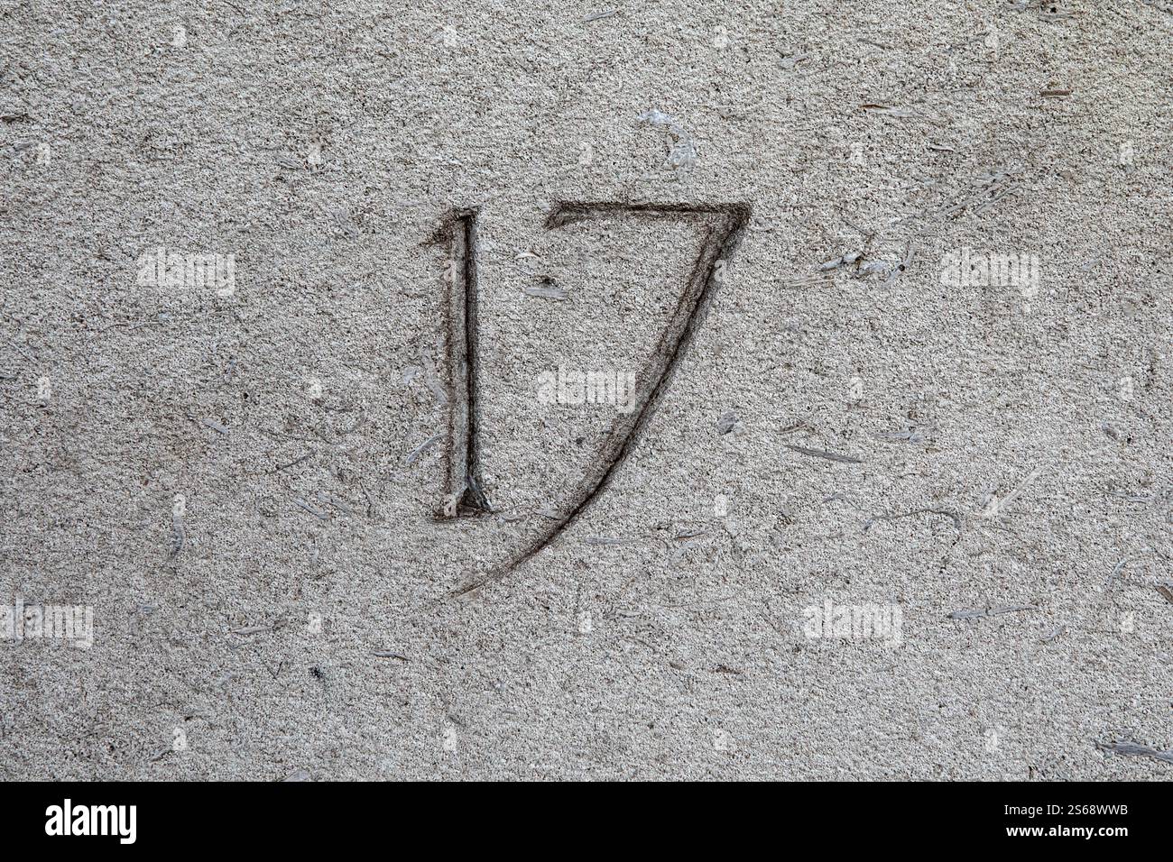 Number 17 seventeen in hi-res stock photography and images - Alamy