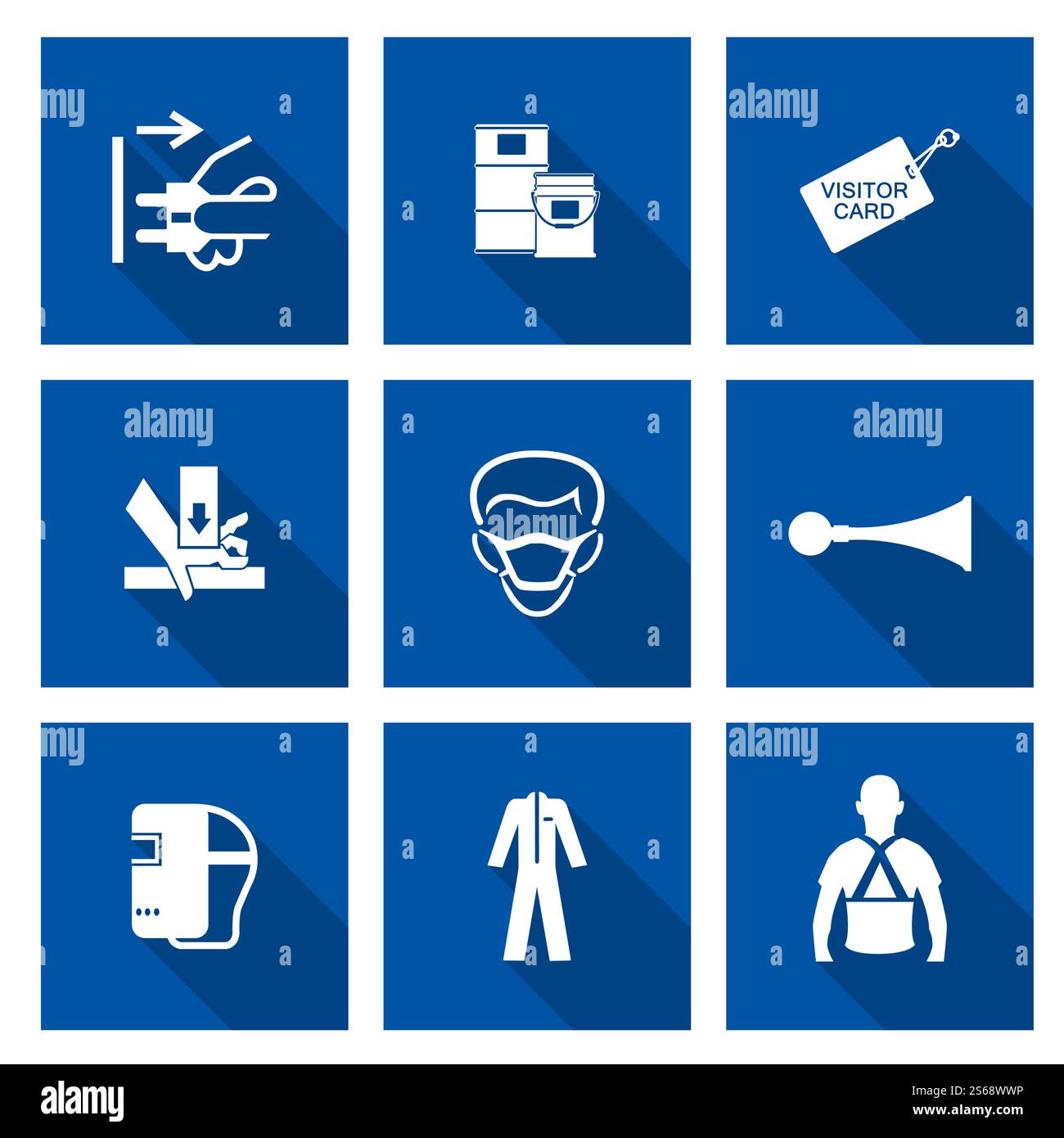 Required Personal Protective Equipment (PPE) Symbol,Safety Icon Stock ...