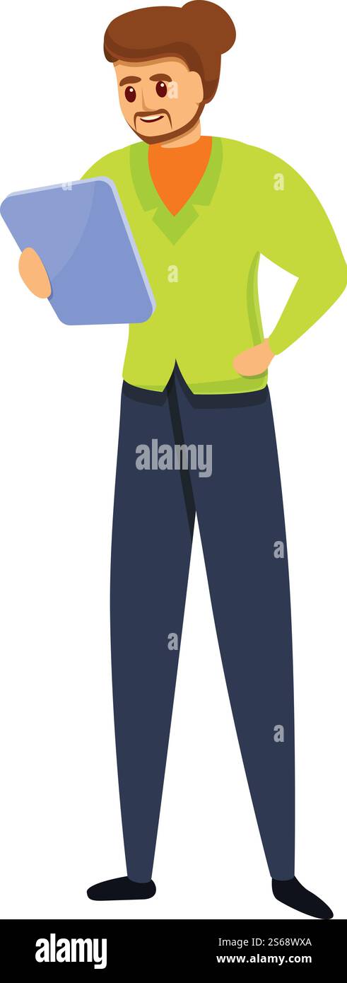Cool art director icon. Cartoon of cool art director vector icon for ...