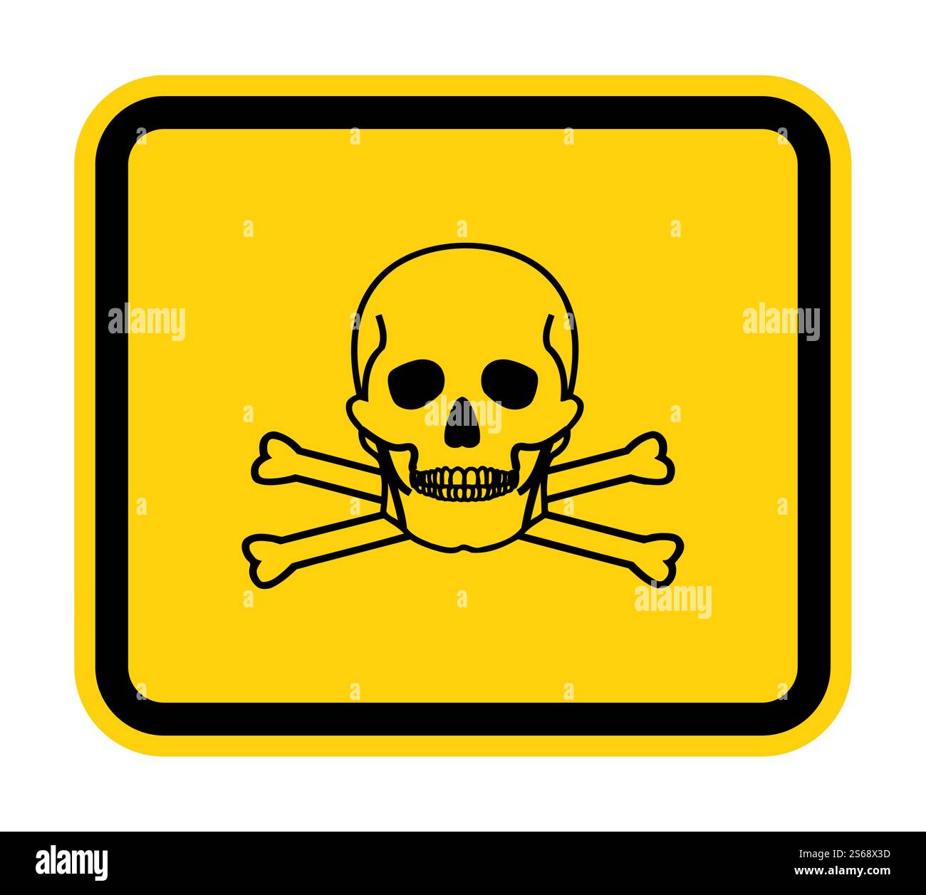 Toxic Material Symbol Sign Isolate On White Background,Vector ...