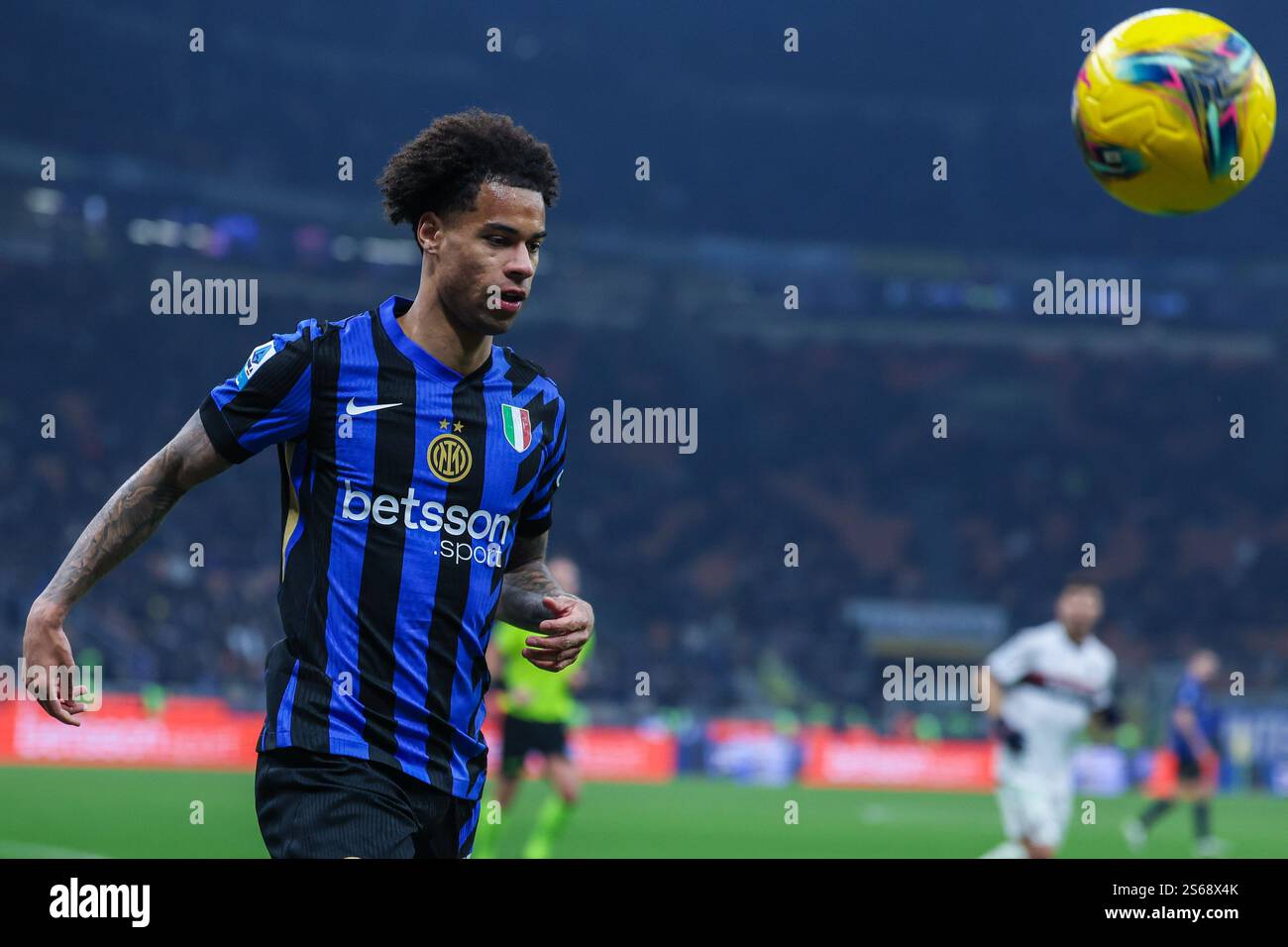 Milan, Italy. 15th Jan, 2025. Tajon Trevor Buchanan of FC ...