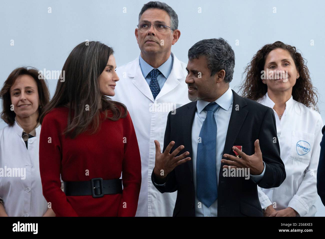 Family photo during the presentation of the XIX Dexeus Women's Awards ...