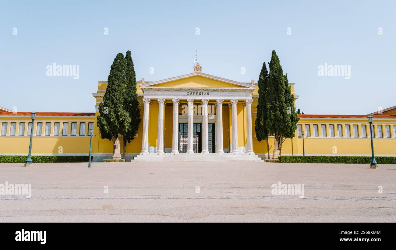 Zappeion exterior hi-res stock photography and images - Alamy