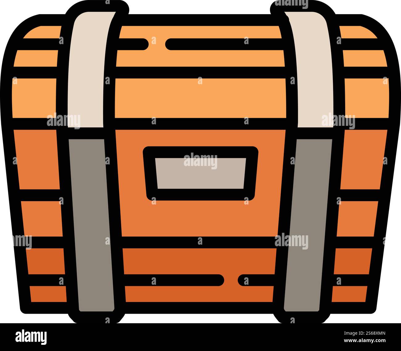 Dower chest icon. Outline dower chest vector icon for web design ...