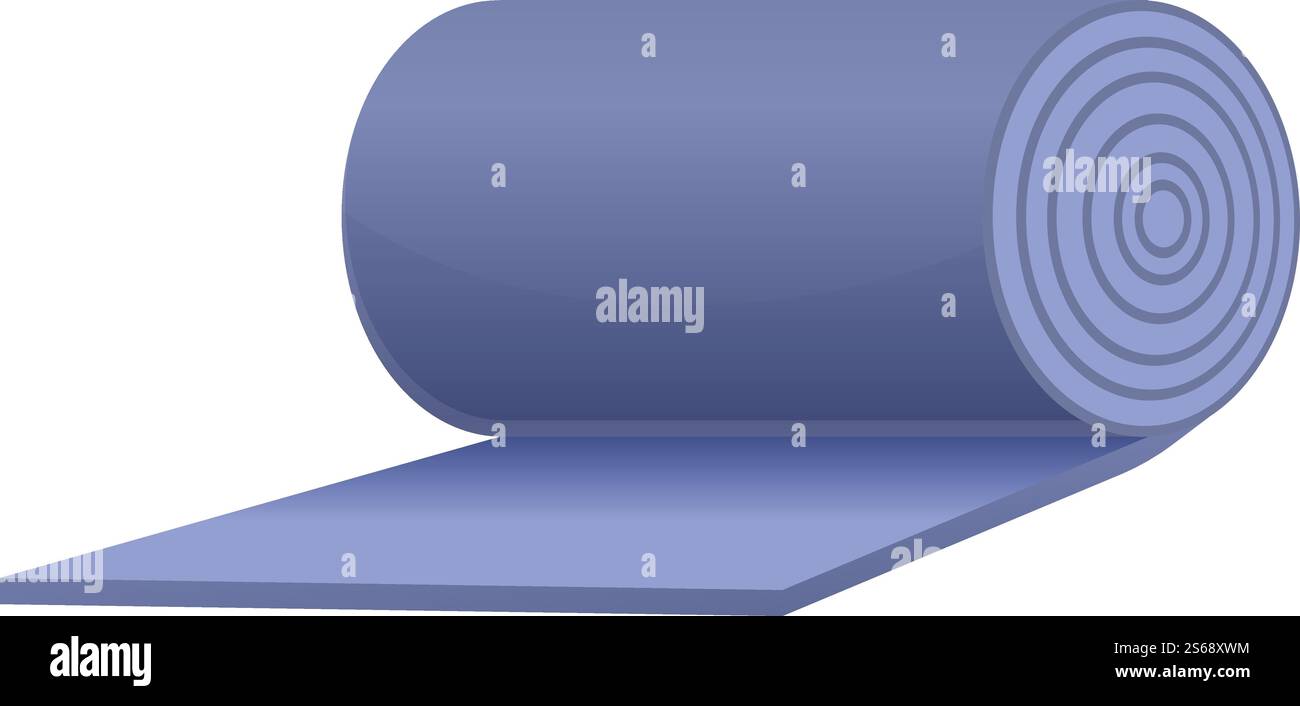 Soundproofing mattress icon. Cartoon of soundproofing mattress vector ...