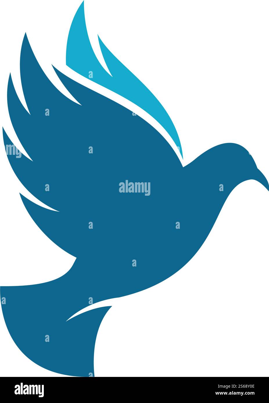 Dove bird logo Template vector illustration Stock Vector Image & Art - Alamy