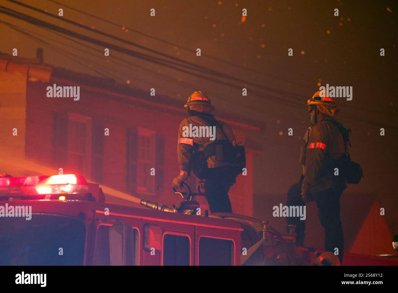 PACIFIC PALISADES, LOS ANGELES, CALIFORNIA, USA - 08 January 2025 ...