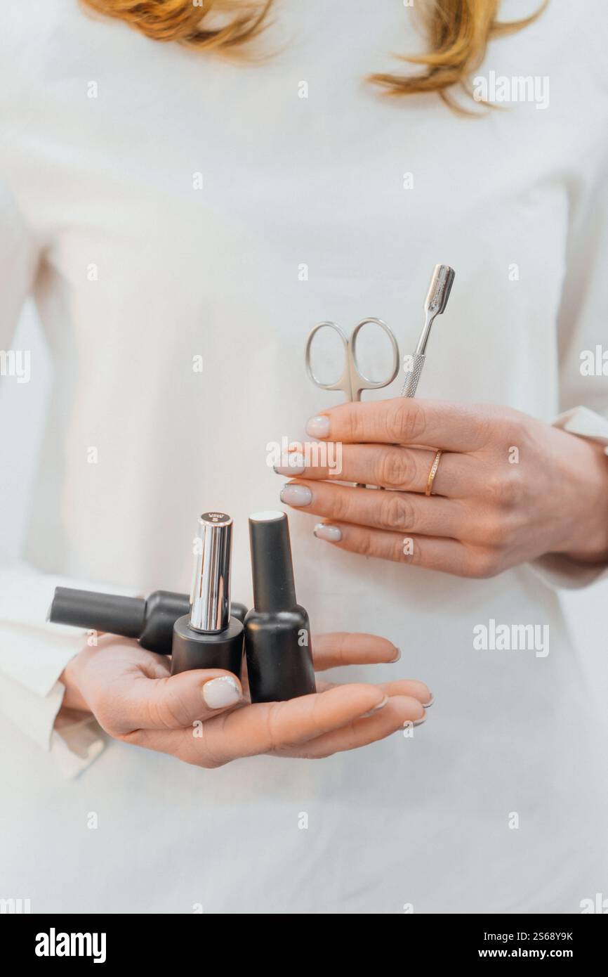Professional nail services hi-res stock photography and images - Alamy
