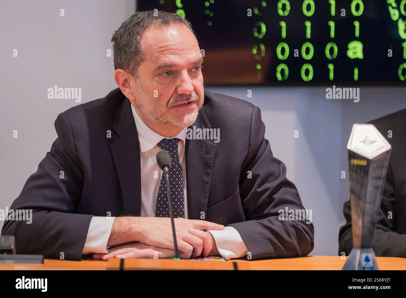 Milan, Italy. 16th Jan, 2025. Matteo Marani during Presentation of the ...