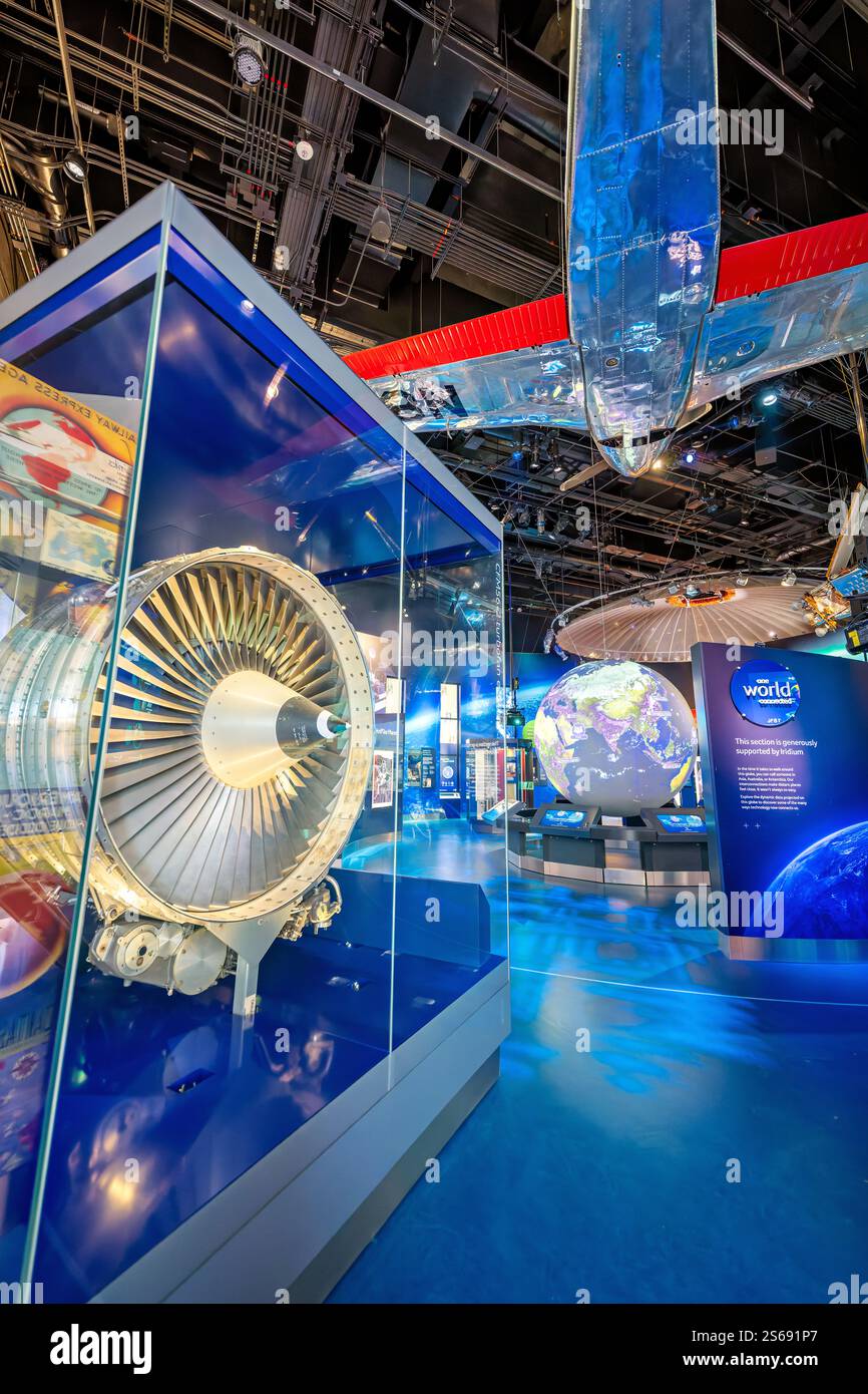 WASHINGTON DC, United States — The One World Connected exhibition at ...