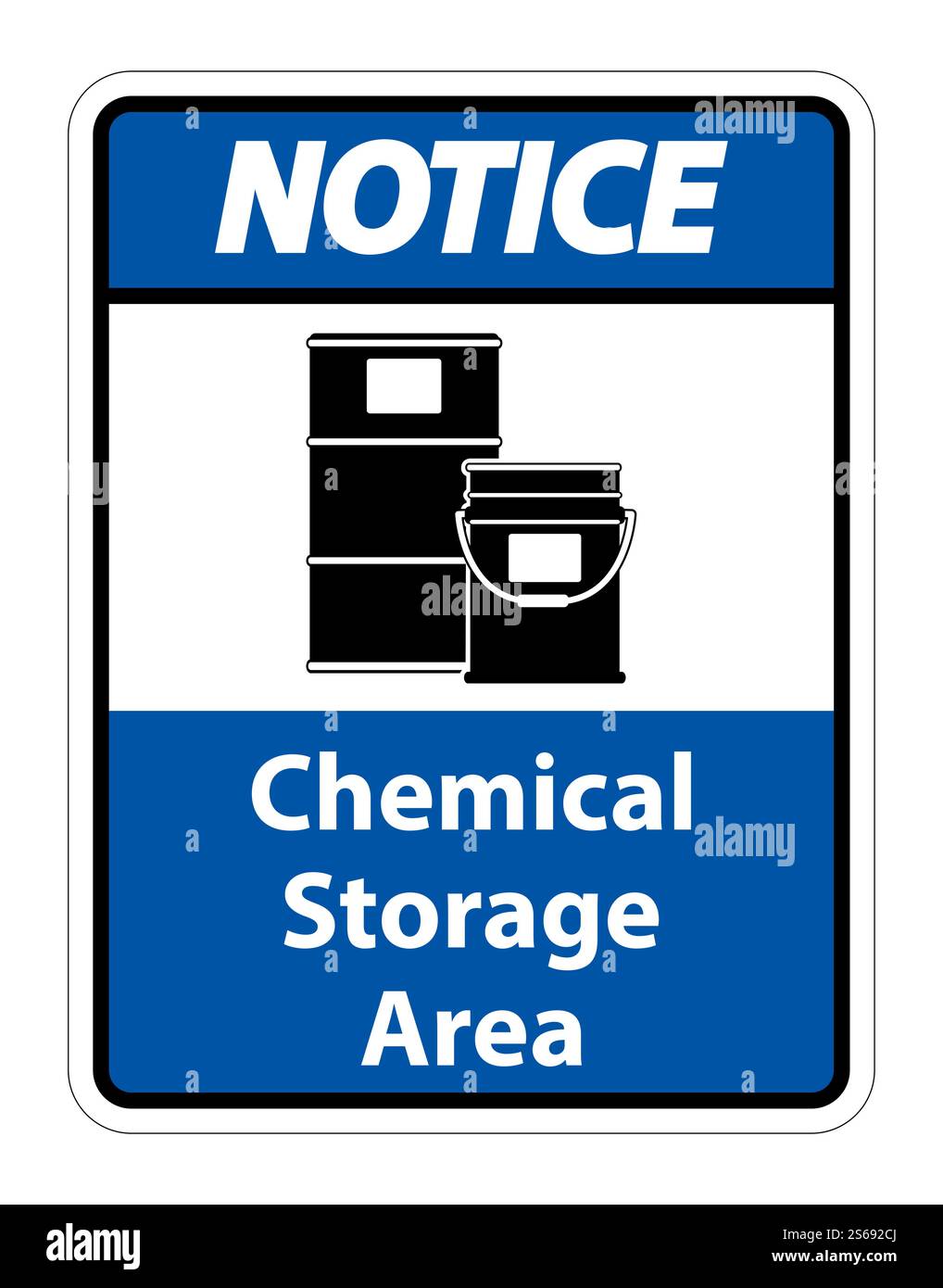 Chemical Storage Symbol Sign Isolate on White Background Stock Vector ...