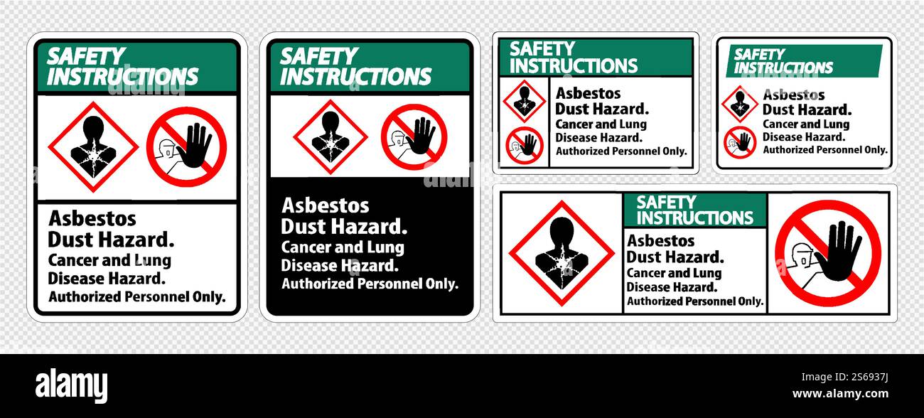 Safety Instructions Label Disease Hazard, Authorized Personnel Only ...