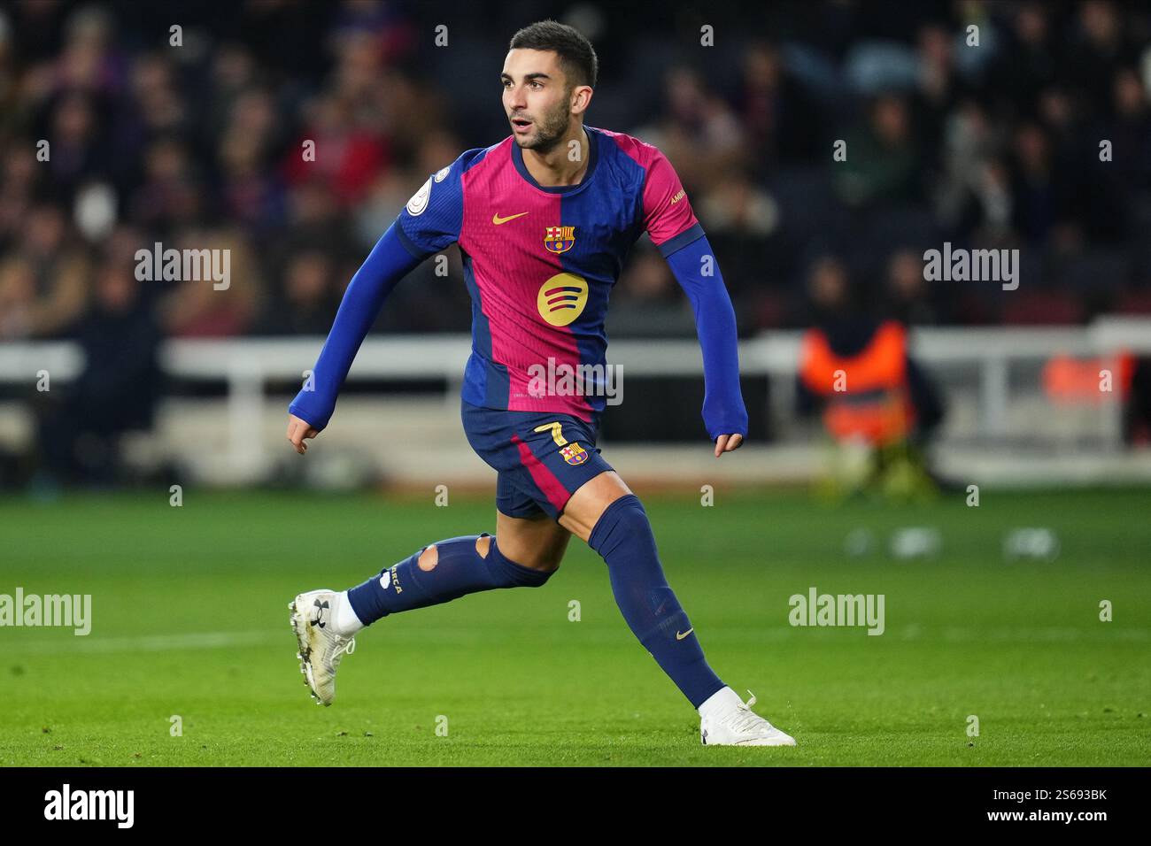 Ferran Torres of FC Barcelona during Copa del Rey match, Round of 16 ...