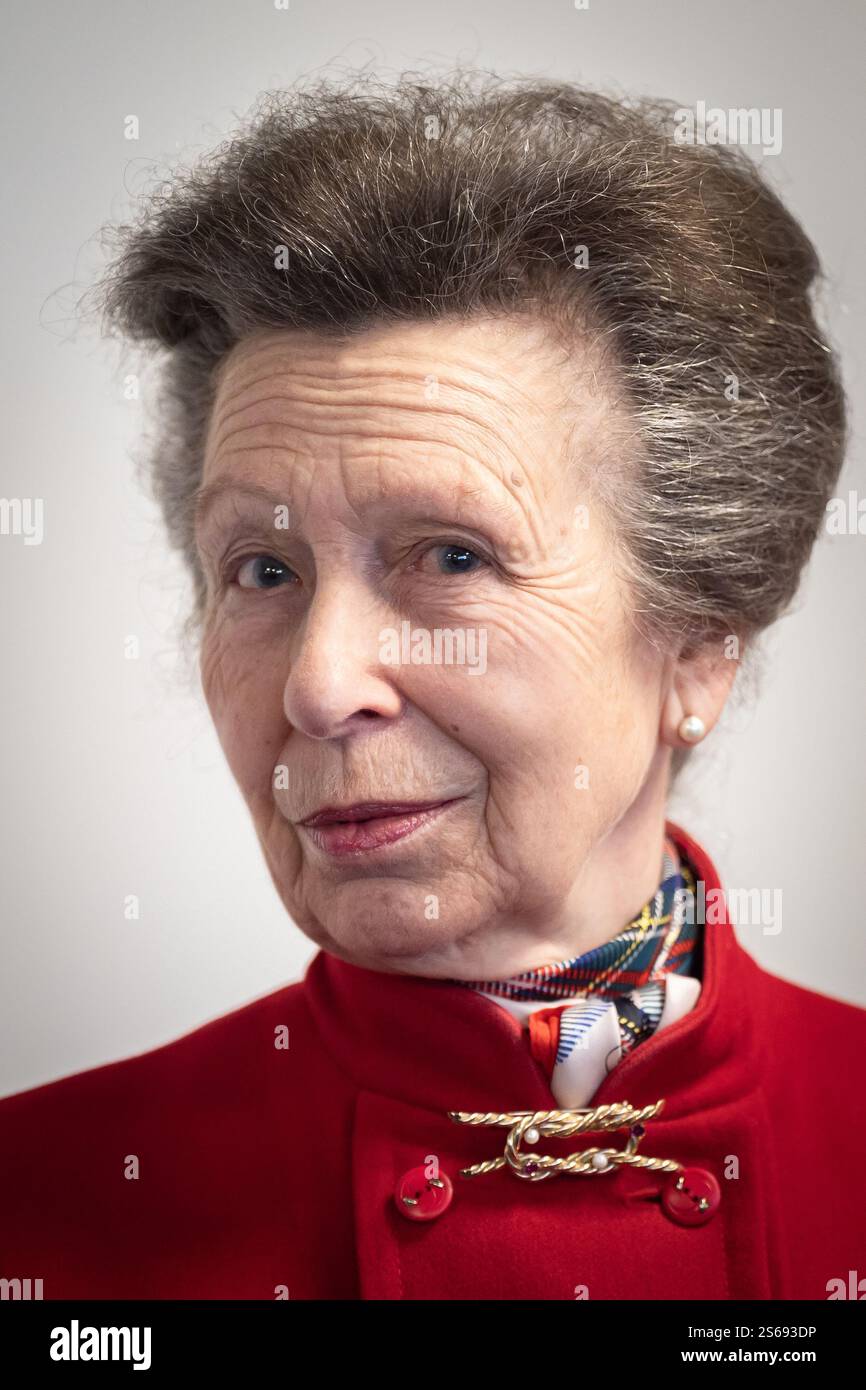 The Princess Royal during her visit to Wings for Warriors, a charity ...