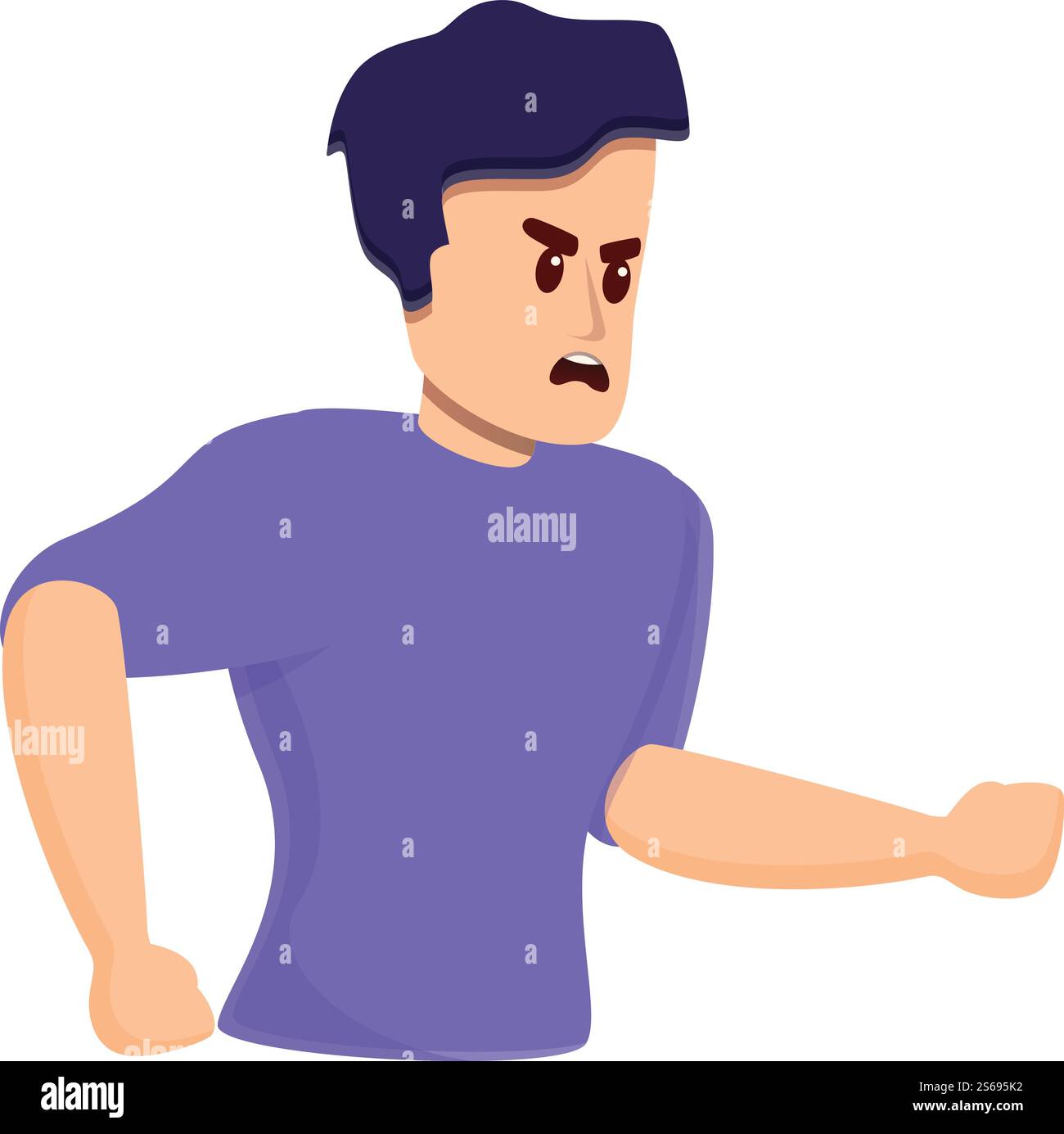 Rage trainer icon. Cartoon of rage trainer vector icon for web design ...