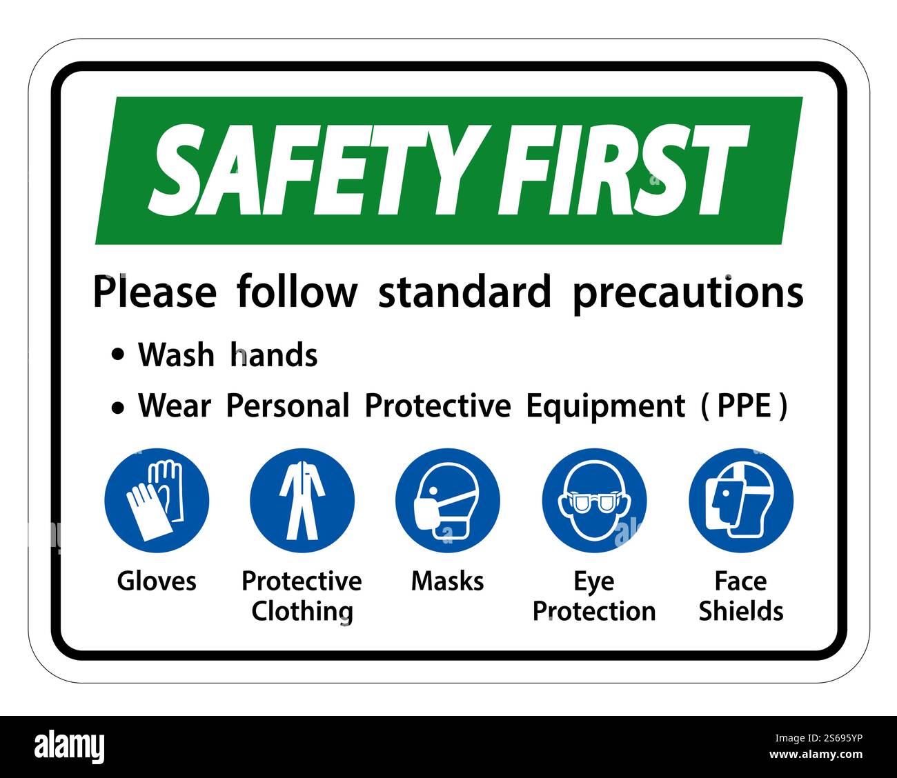 Safety First Please follow standard precautions ,Wash hands,Wear ...