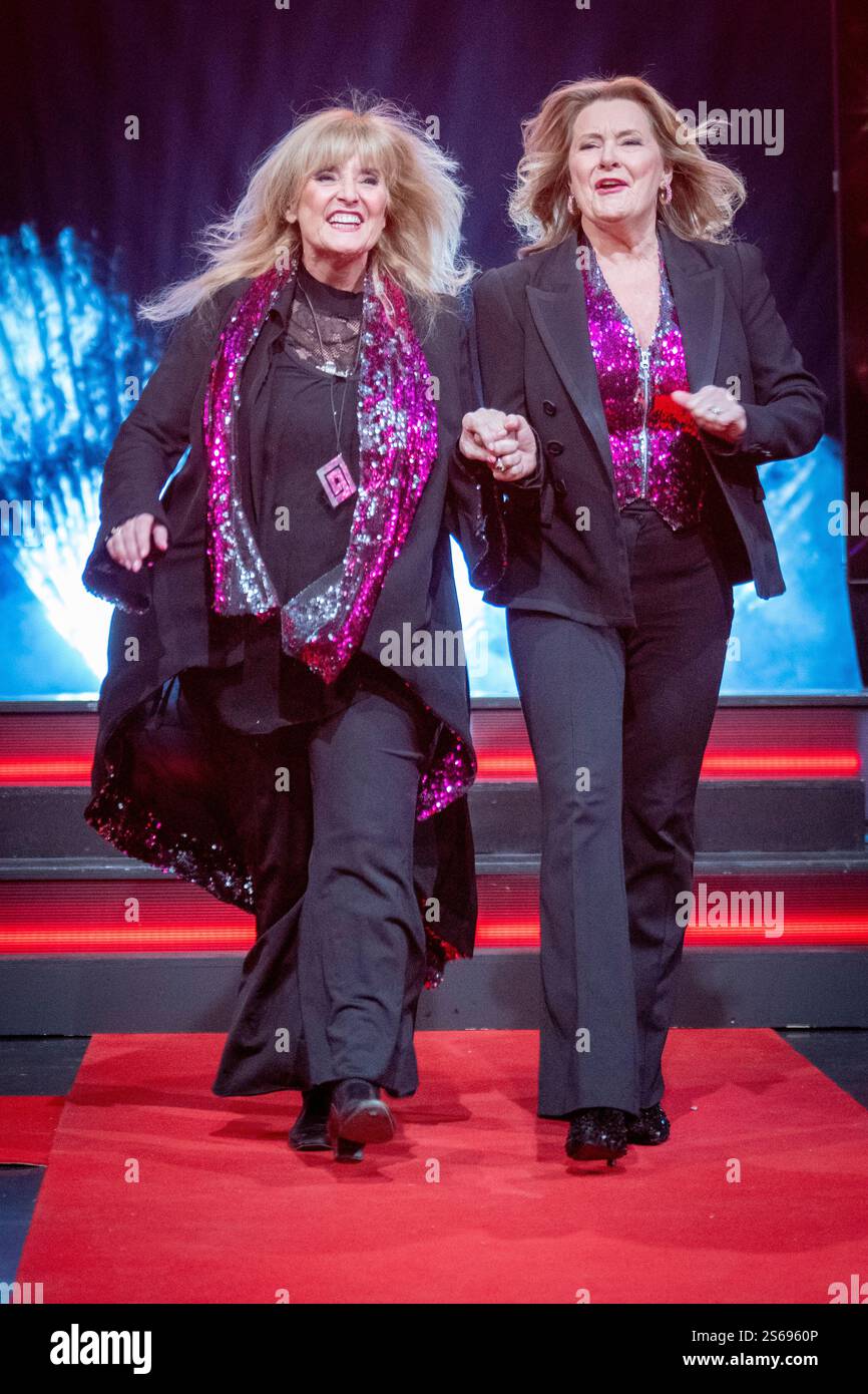 Oslo 20250116. Bobbysocks with the song Joyful is one of 9 hopeful MGP ...