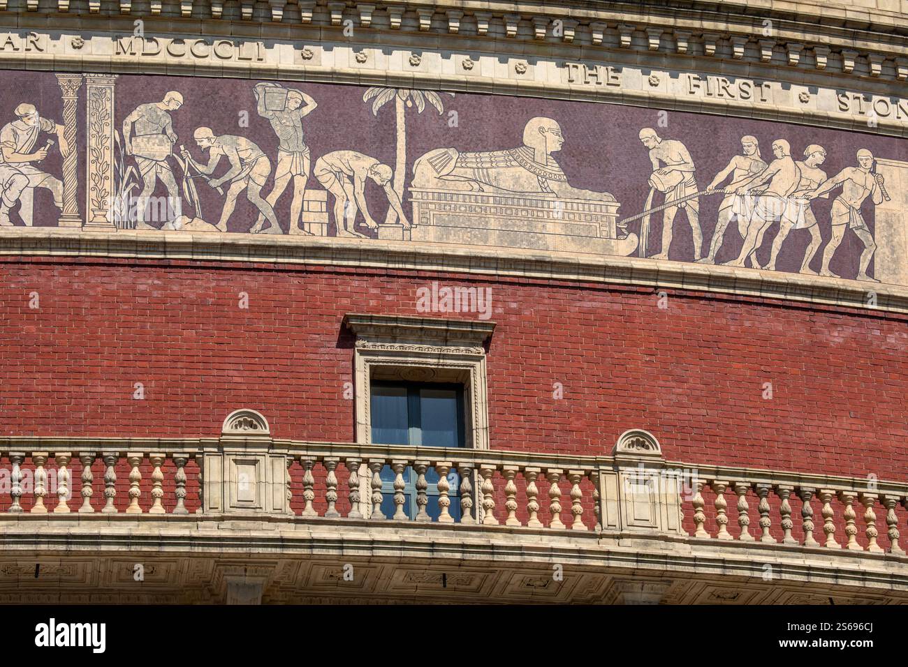 London, UK - July 29th 2024: Exterior of the historic Royal Albert Hall ...