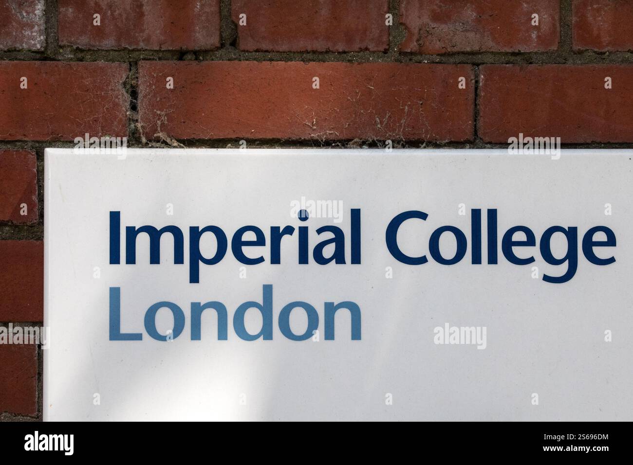 London, UK - July 29th 2024: A sign at one of the entrances to Imperial ...