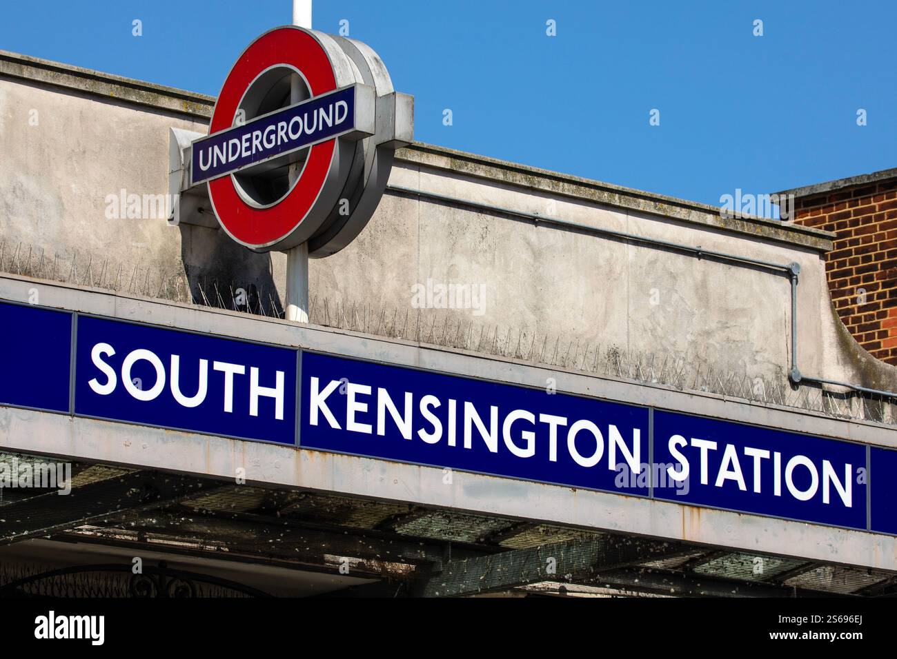 London, UK - July 29th 2024: The sign above the entrance to South ...
