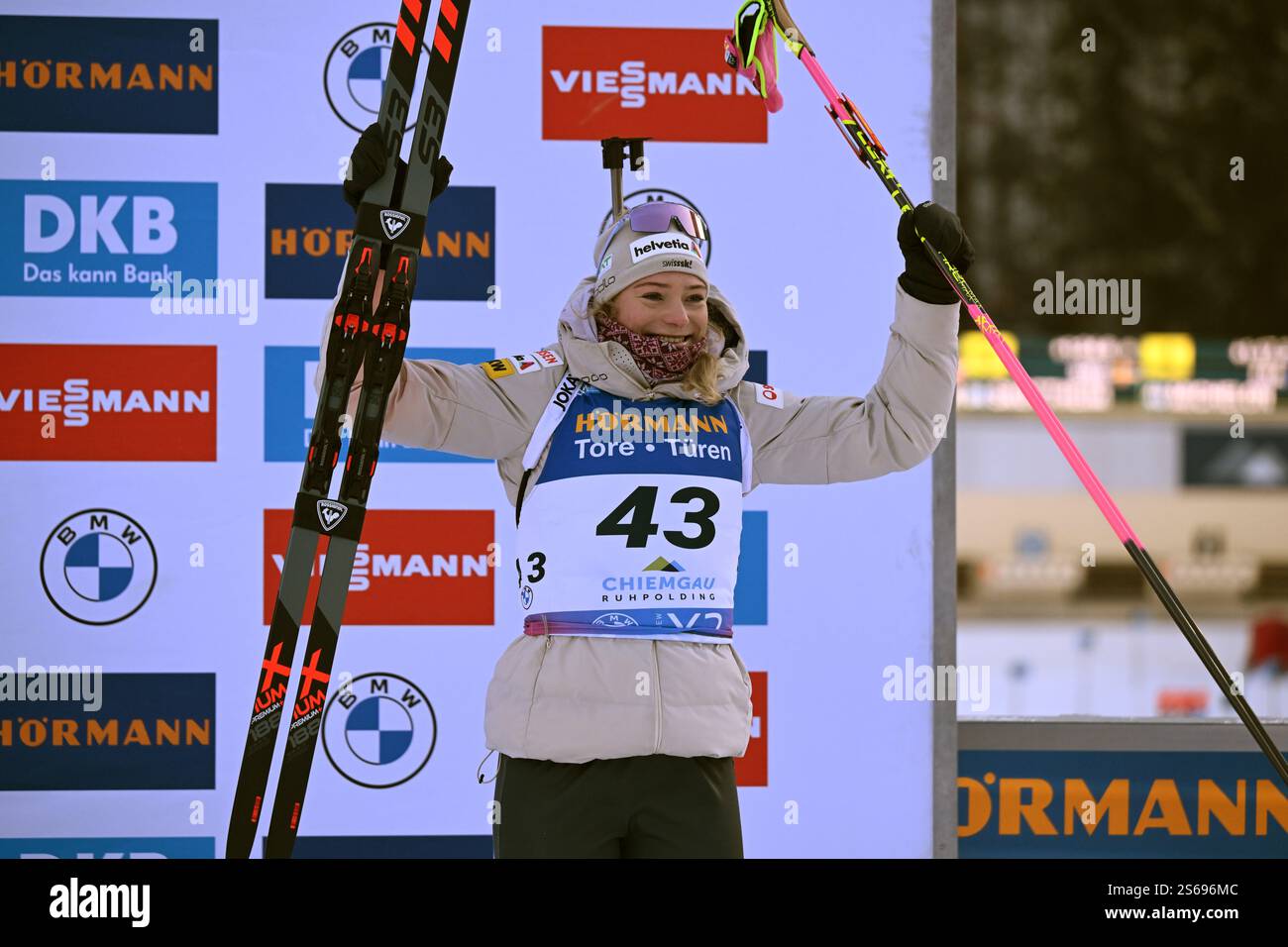 Ruhpolding, Germany. 16th Jan, 2025. Biathlon: World Cup, individual 15 ...