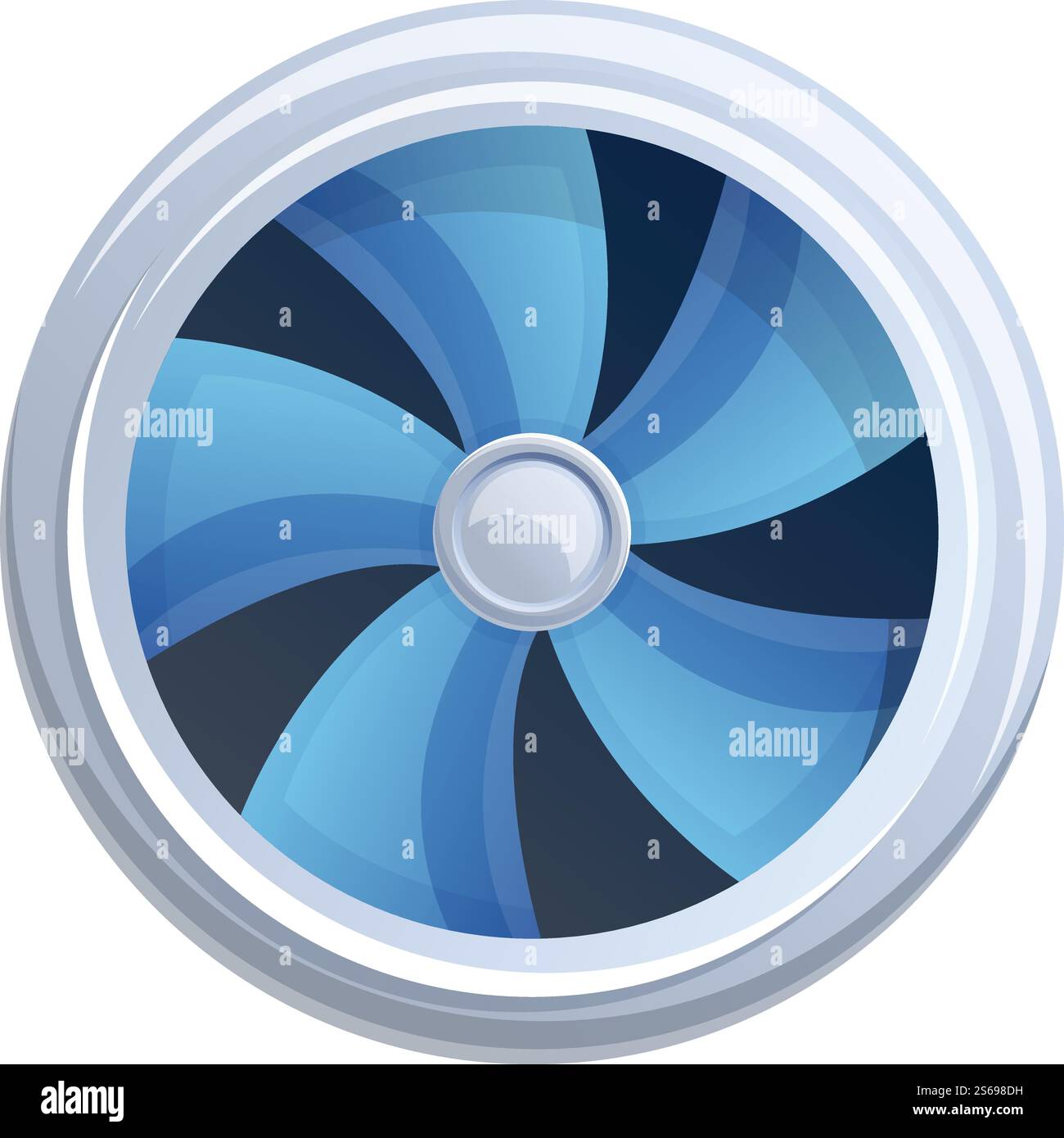 Ventilation grate icon. Cartoon of ventilation grate vector icon for ...