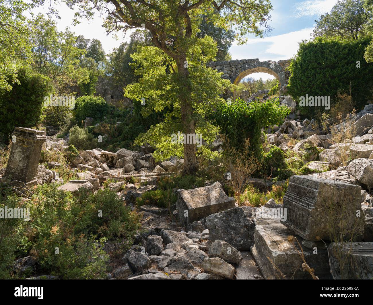 The ruins of the ancient city of Termessos. Turkey's most outstanding ...