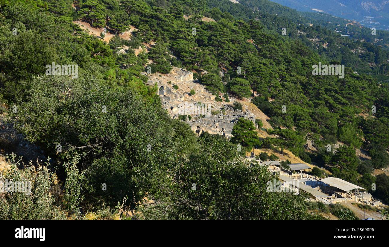 Arykanda Ancient City in Finike, Antalya, Turkey Stock Photo - Alamy