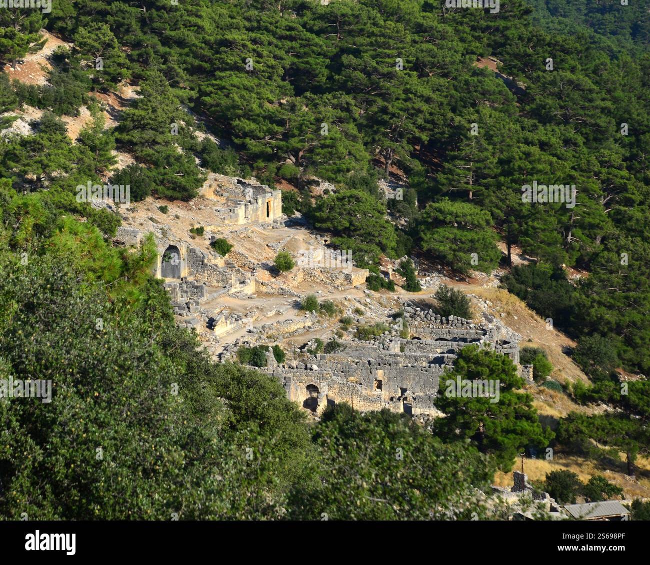 Arykanda Ancient City in Finike, Antalya, Turkey Stock Photo - Alamy