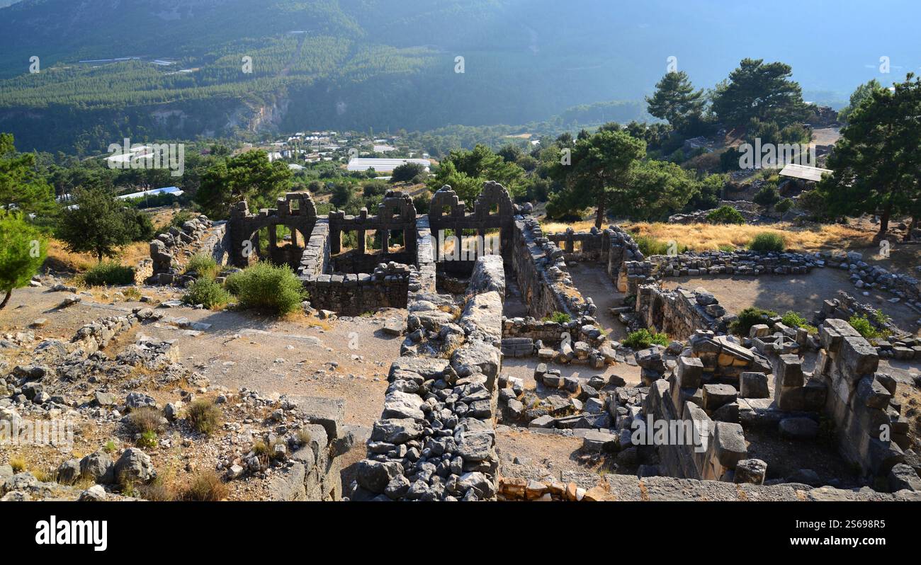 Arykanda Ancient City in Finike, Antalya, Turkey Stock Photo - Alamy