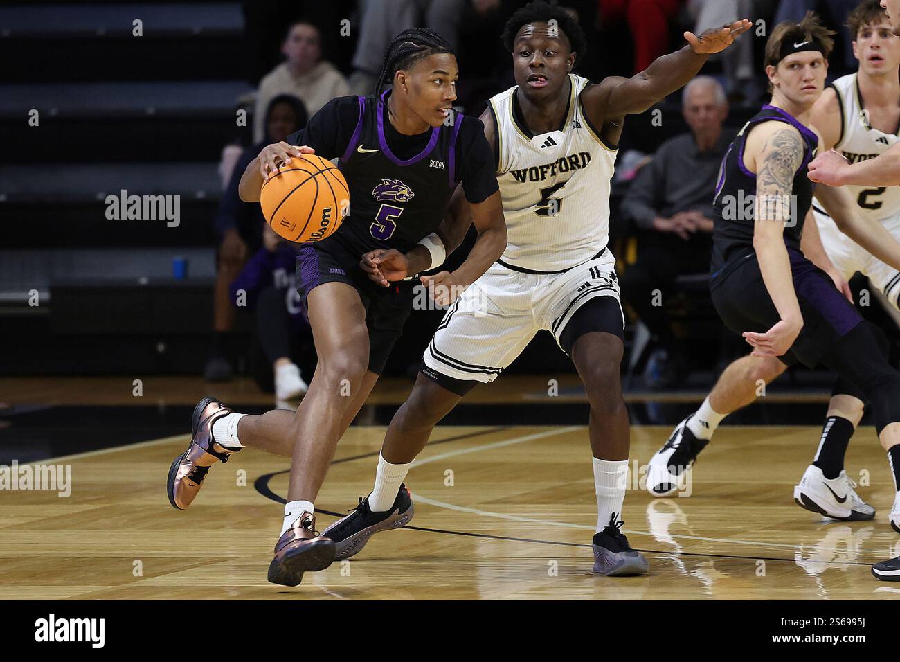 SPARTANBURG, SC - JANUARY 08: Western Carolina Catamounts guard Brandon ...