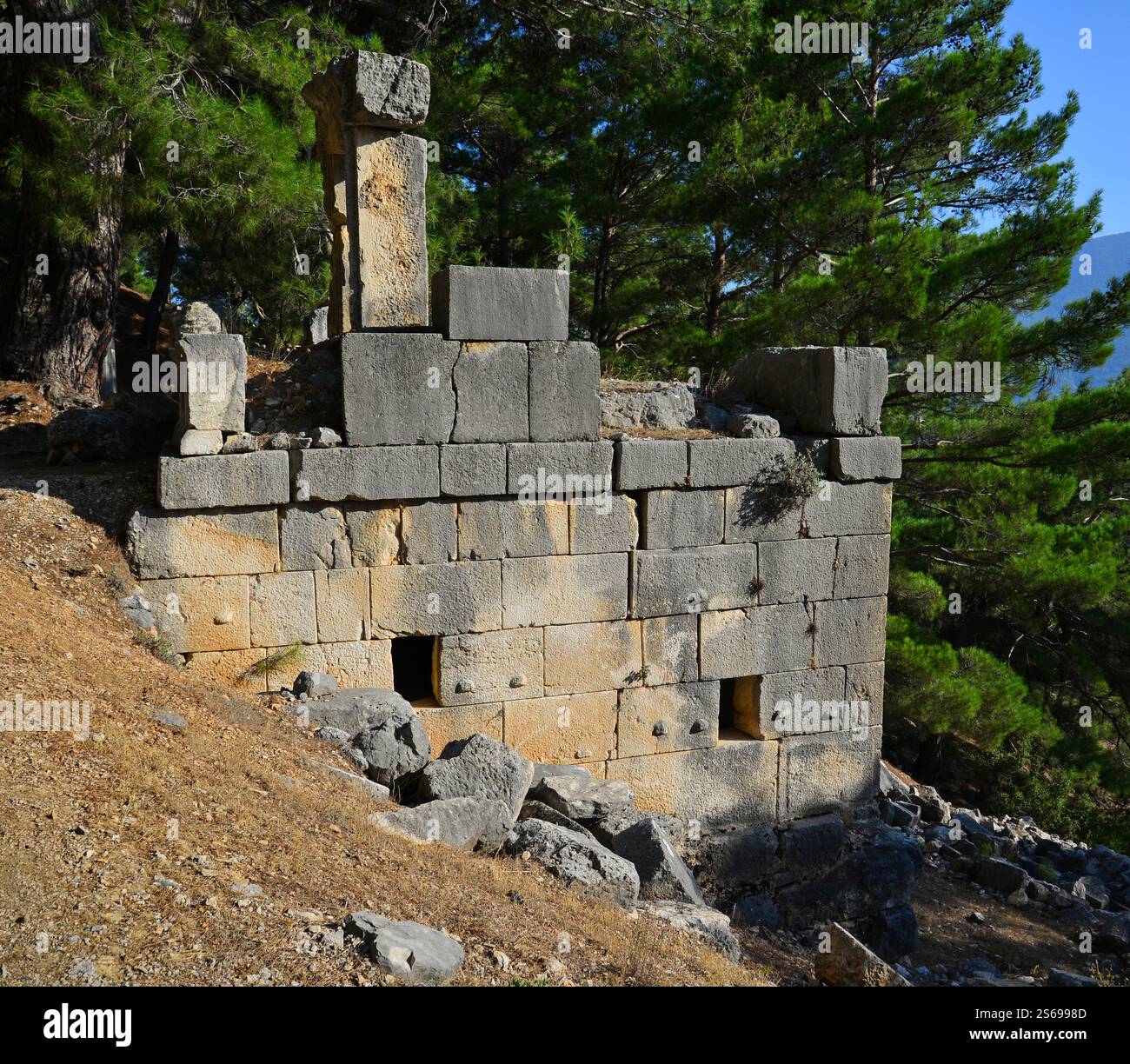 Arykanda Ancient City in Finike, Antalya, Turkey Stock Photo - Alamy