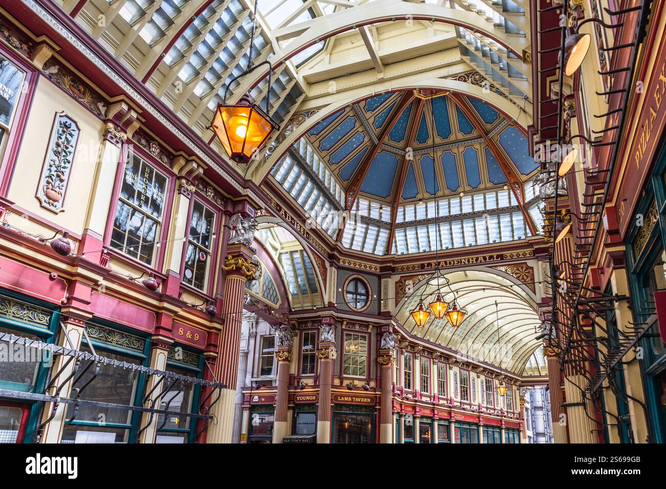 Leadenhall Market: Historic Market with Ornate Victorian Architecture ...